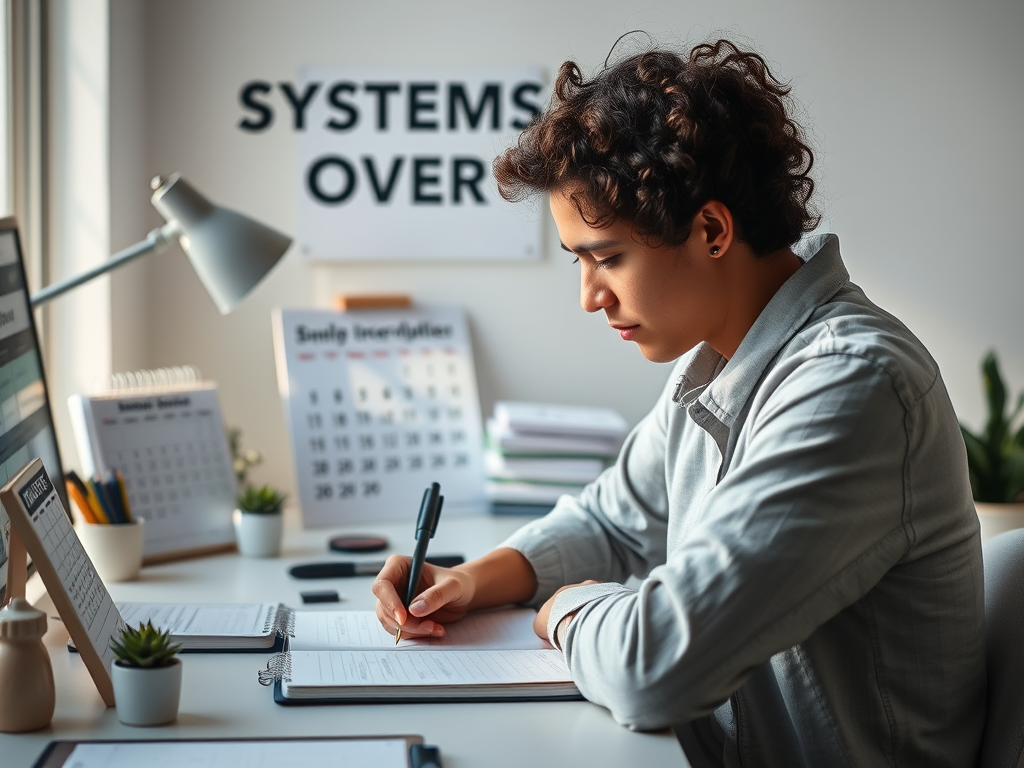 Systems Over Goals: The Key to Success – LIFE COACH ZACH